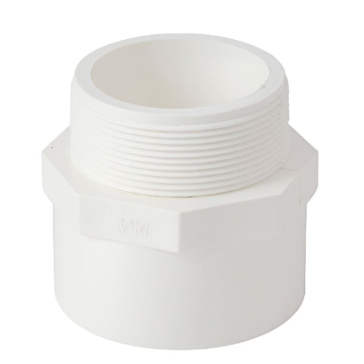 PVC Valve Socket 25mm Socket x 1" Male Thread