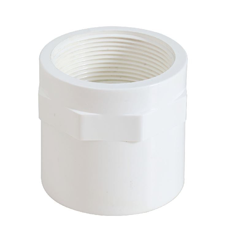 PVC Faucet Socket 50mm Socket x 2" Female Thread